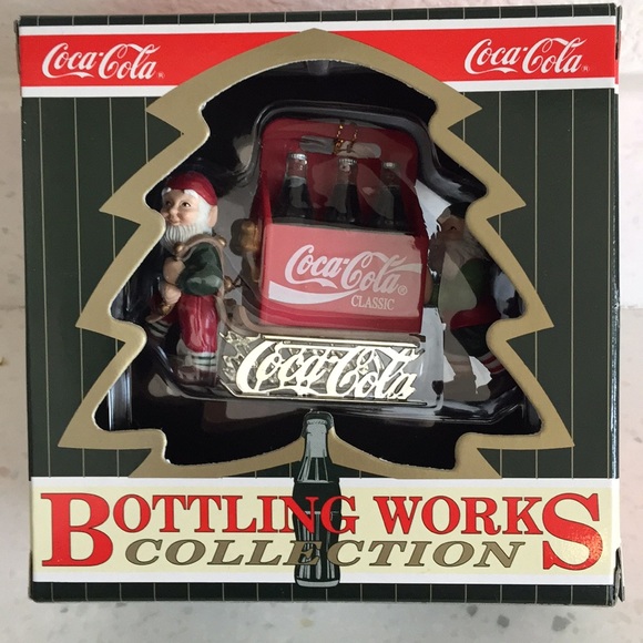 Coca Cola | Holiday | Vintage 996 The Coca Cola Brand Elves Ornament ...